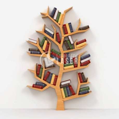 Tree Library Design case for laser cutting