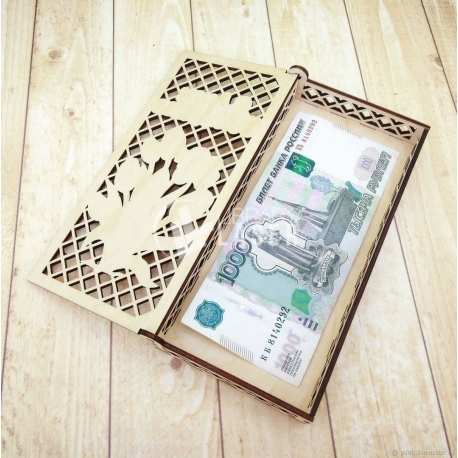 Tickets box Design case for laser cutting