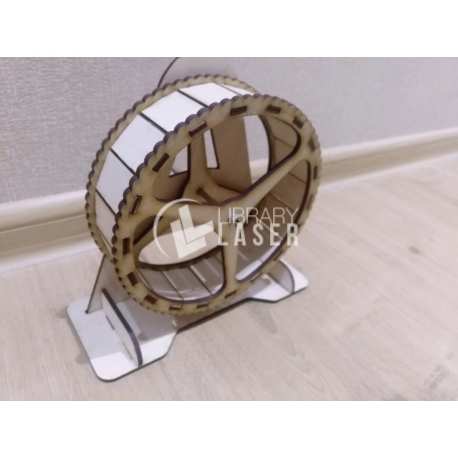 Running wheel Design case for laser cutting