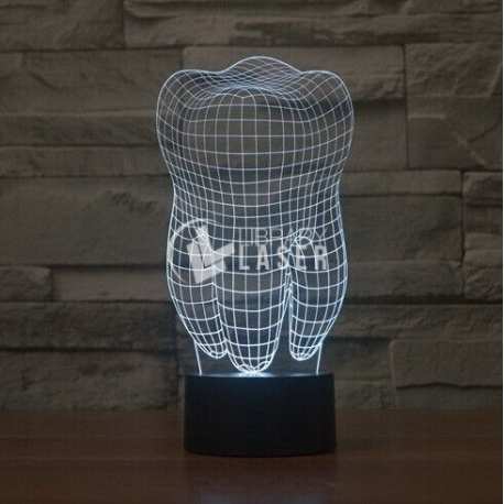 Tooth engraving for laser cutting