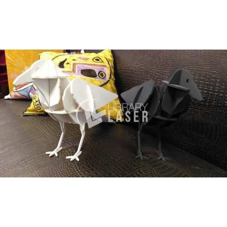 Crow for laser cutting