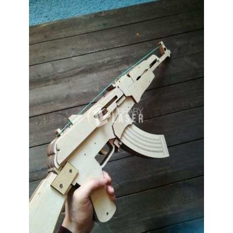 Engraved Ak 47