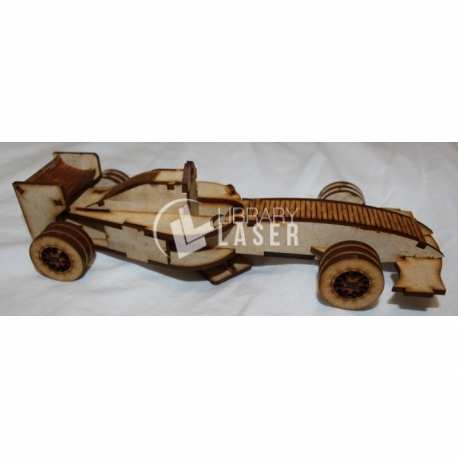 F1 car for laser cutting