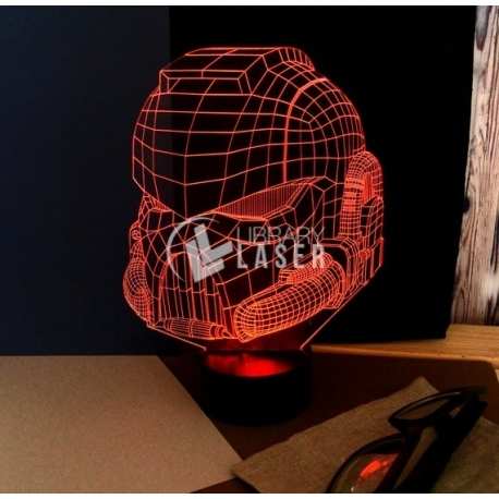 Star Wars engraving for laser cutting