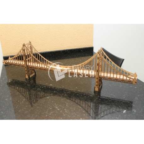 Bridge for laser cutting