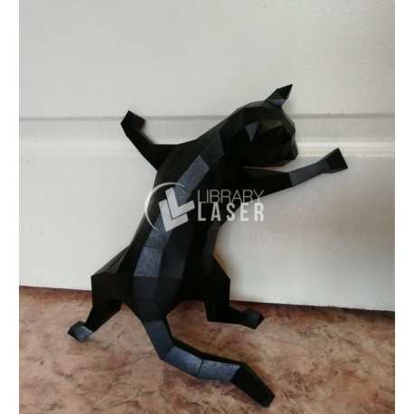 Pepakura cat for laser cutting