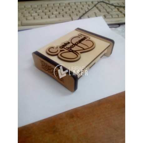 Flash drive gift box for laser cutting