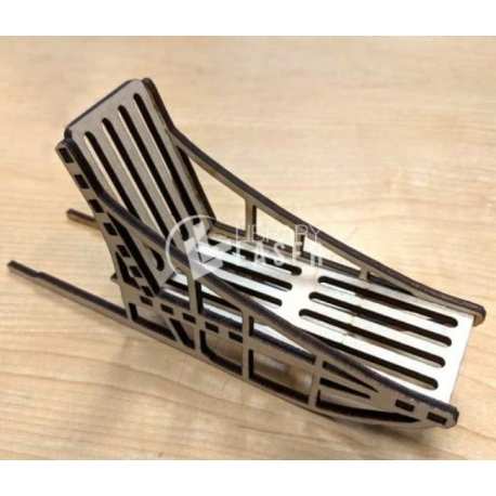 Sled for laser cutting