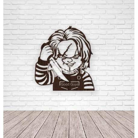 Chucky Stencil